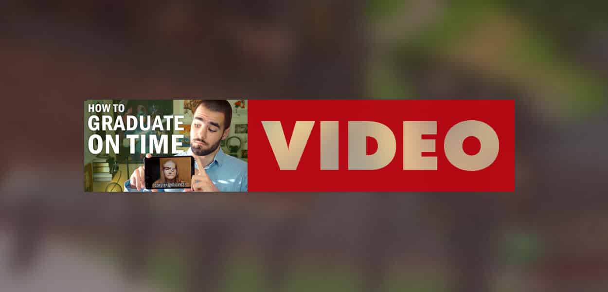 How To Make Sure You Graduate On Time