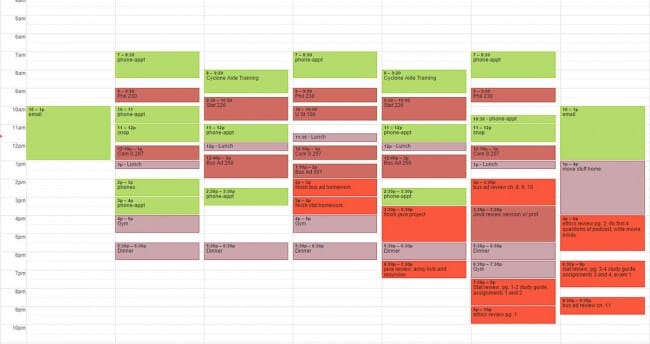 Retrospective Revision Timetable Notion How To Make A Revision 
