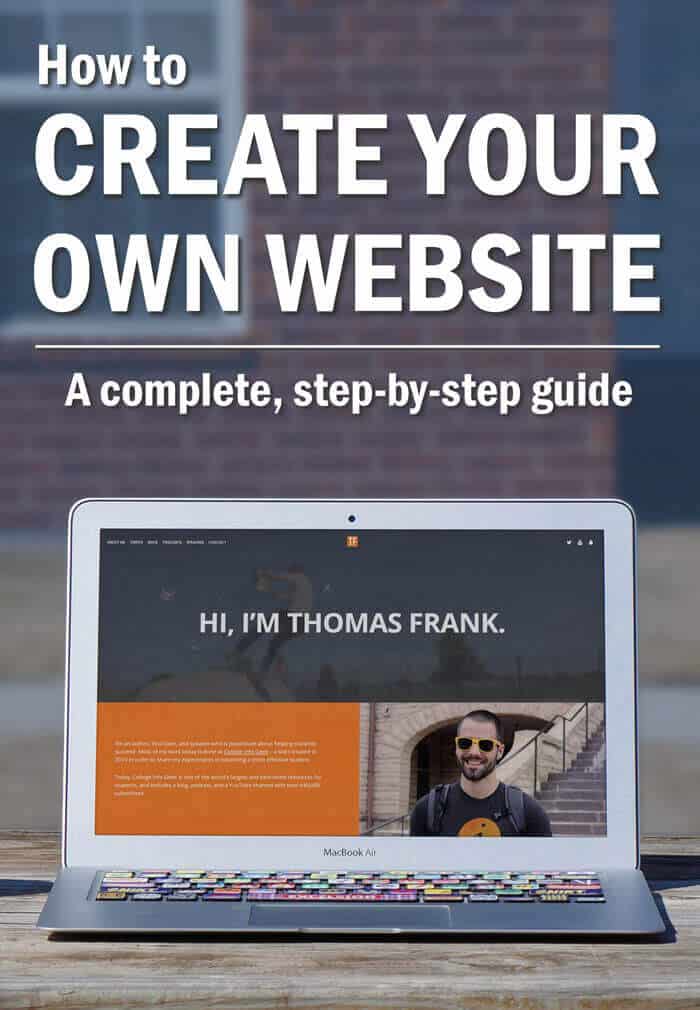 How To Build A Personal Website An Easy Step by Step Guide 2021 