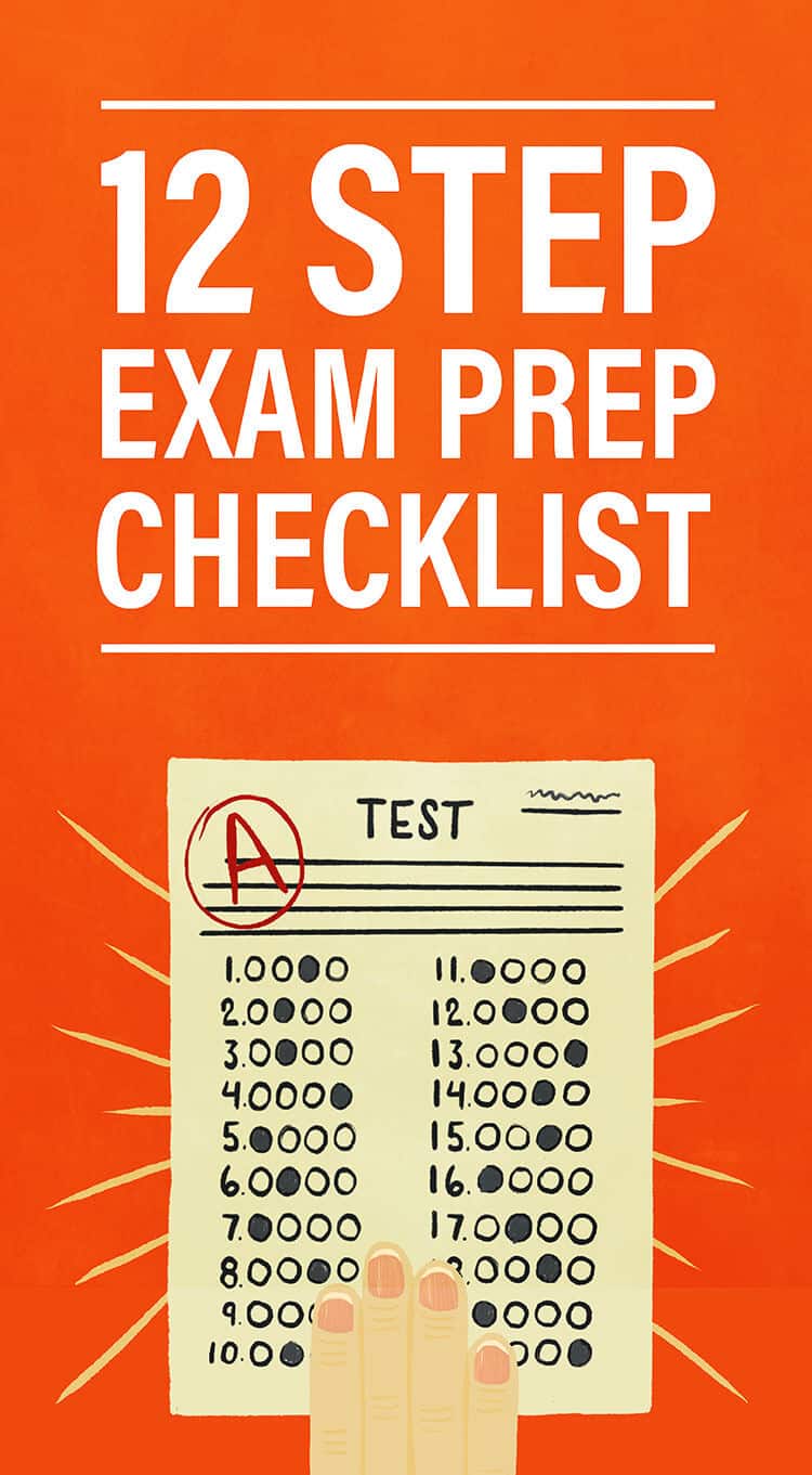 A 12-Step Exam Prep Checklist | College Info Geek
