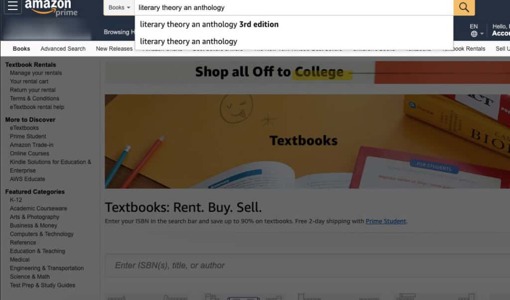 How to Save Big with Amazon Textbook Rental