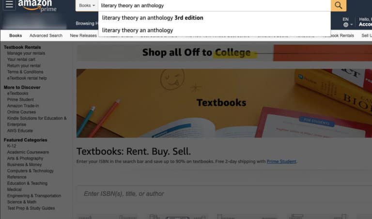 How to Save Big with Amazon Textbook Rental